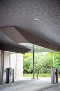 Flush Soffit Wall System | Muza Sheet Metal Company