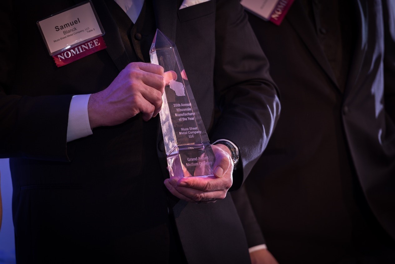 Muza Sheet Metal Receives WMC's 35th Annual Wisconsin Manufacturer of ...